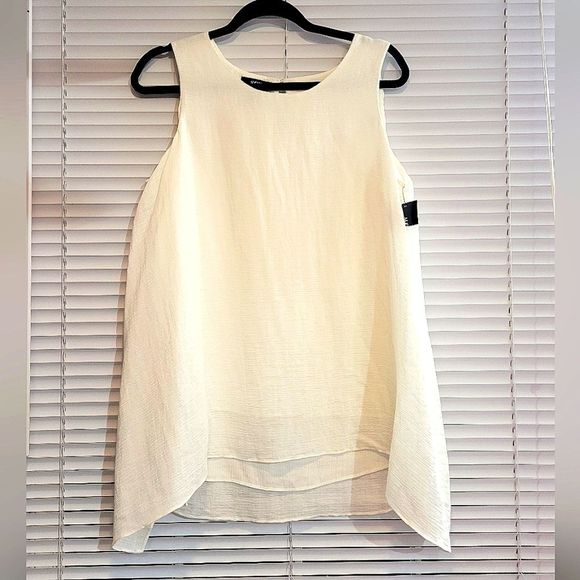 Alfani | Tops | Nwt Alfani Sharkbite Hem Layerered Tank Top | Poshmark